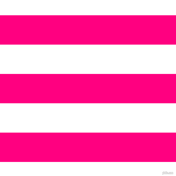 Pink And White Horizontal Stripes